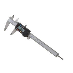 pittsburgh 6" digital caliper - metric and sae with case!