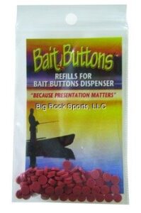 bait buttons original refill, rust