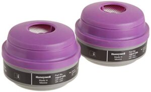 honeywell north by organic vapor p100 respirator cartridge (2/pk), (7581p100l)