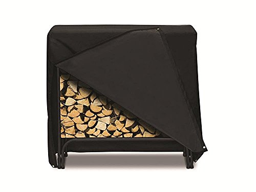 Two Dogs Designs 2D-LR48241 Log Rack Cover With Level 4 UV Protection, 48-Inch, Black