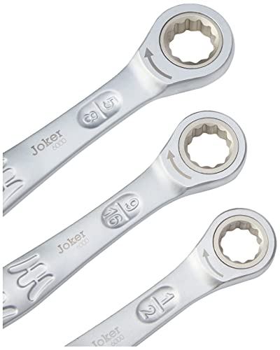 Wera 05020012001 Joker Set Imperial Combination Wrench-Set, 8 Pieces