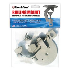 bird b gone spider 360 & repeller railing mount