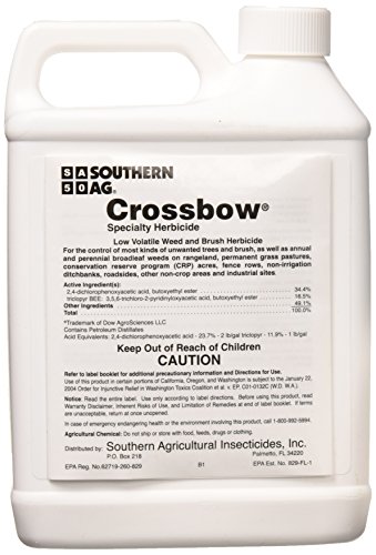 Southern Ag Crossbow Specialty Herbicide Low Volatile Weed & Brush Herbicide, 32oz -Quart