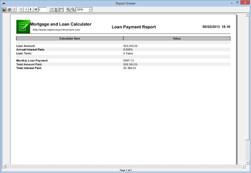 Mortgage And Loan Calculators 1.0 [Download]