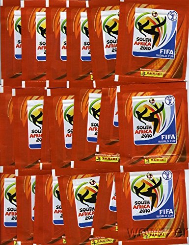 Awesome Lot of TWENTY(20) 2010 Panini FIFA World Cup Soccer Original Factory Sealed Sticker Foil Packs