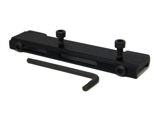 C-MORE Systems Railway Base with 2 Clamps,Black