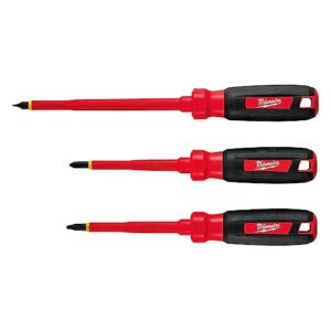 milwaukee 48-22-2202 3-piece 1000v insulated screwdriver set