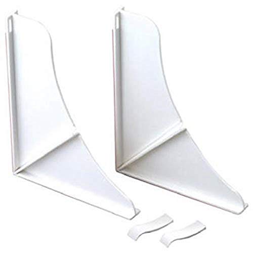 Delta Faucet Peerless 76814WH Splash Guards Shower, White