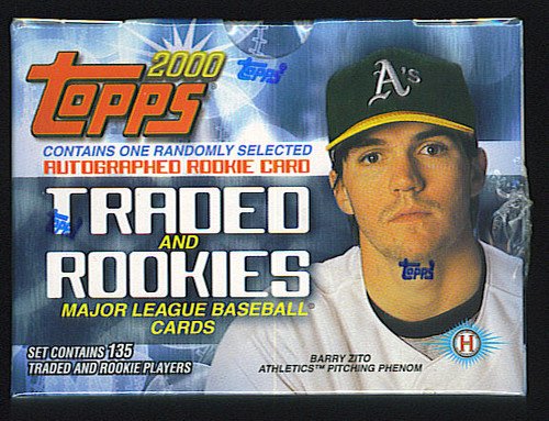 2000 Topps Traded Baseball Card Factory Sealed Set 132 Cards 1 Auto PER SET Miguel Cabrera Rookie