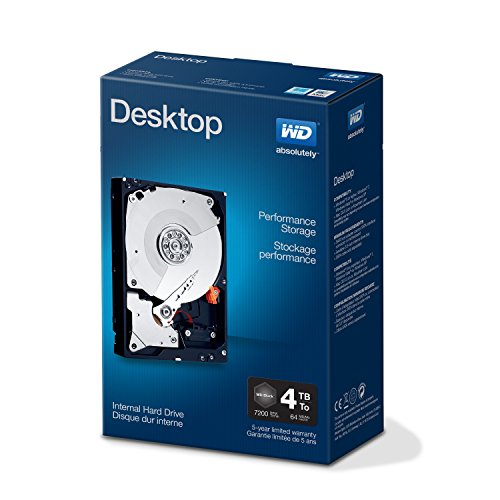 WD 4 TB 3.5-Inch Desktop Performance WDBSLA0040HNC-NRSN