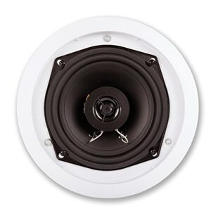 Acoustic Audio R191 in Ceiling/in Wall Speaker 4 Pair Pack 2 Way Home Theater 1600 Watt New R191-4Pr