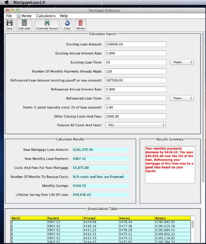 Mortgage And Loan Calculators 1.0 for Mac [Download]