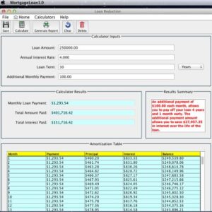 Mortgage And Loan Calculators 1.0 for Mac [Download]