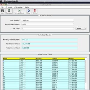 Mortgage And Loan Calculators 1.0 for Mac [Download]