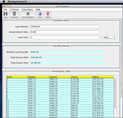 Mortgage And Loan Calculators 1.0 for Mac [Download]