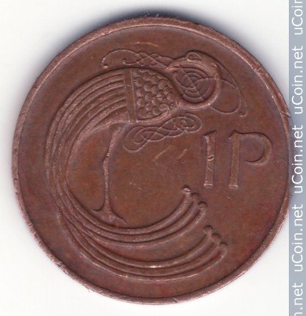 Lucky 1982 Irish Penny -- Luck O' The Irish!