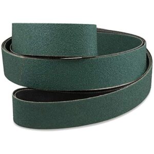 Red Label Abrasives 2 X 72 Inch 36 Grit Metal Grinding Zirconia Sanding Belts, 6 Pack