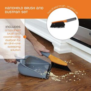 Replacement Part For Casabella CB-, Handheld Brush With Dustpan Cleaning Set, Orange/Graphite # compare to part 56366