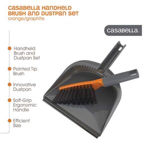 Replacement Part For Casabella CB-, Handheld Brush With Dustpan Cleaning Set, Orange/Graphite # compare to part 56366