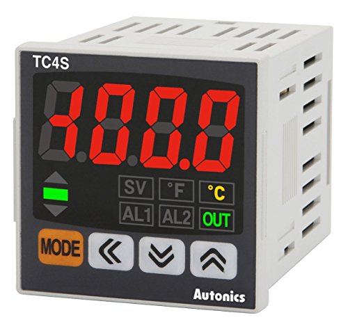 AUTONICS TC4S-14R Temperature Controller, 4-Digit, 100VAC to 240VAC