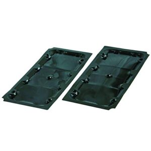 jt eaton 111-00 stick-em rat/mouse size double glue trap tray, 10" length x 5" width x 3/4" height, black (case of 24)