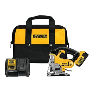 dewalt 20v max jig saw, cordless (dcs331m1)