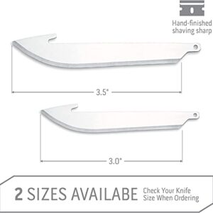 OUTDOOR EDGE 3.5" RazorSafe Replacement Knife Blades, 6 Pieces