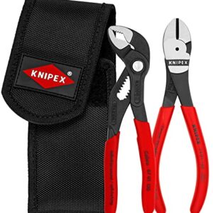 Knipex 00 20 72 V02 Mini pliers set in belt tool pouch (2 Piece)