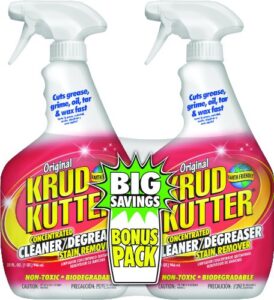 krud kutter kk32bp/6 32-ounce trigger spray original concentrate cleaner/degreaser bonus pack, 2-pack