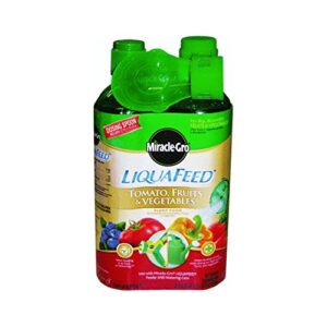 miracle-gro® 1004402 liquafeed® tomato, fruit & vegetables plant food, 2-pack