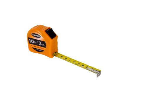 Keson Tape Measure, 5/8 In x 10 ft/3m, Orange (PGT18M10V)