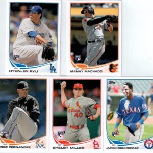 2013 Topps MLB Baseball EXCLUSIVE MASSIVE 666 Card Factory Sealed Retail Factory Set. Includes all Series 1 and 2 Cards plus 5 Bonus Rookie Variation Cards!