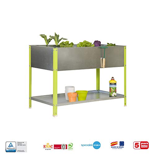 Simonrack 200L Urban Garden Top Shelf, 850 x 1200 x 600 mm, Green/Galvanized