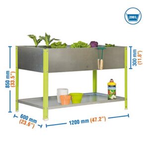 Simonrack 200L Urban Garden Top Shelf, 850 x 1200 x 600 mm, Green/Galvanized