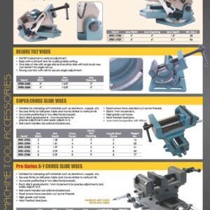 HHIP 3900-0183 Pro-Series High Grade Iron Quick Slide Drill Press Vise, 3" Width x 1.25" Depth Jaw, 3.5" Jaw Opening (Pack of 1), Silver