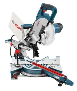 bosch cm8s 8-1/2 inch single bevel sliding compound miter saw, blue