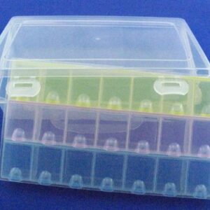 2pcs/lot,Electronic Components Storage Box, 21 lattice/blocks, Large-space,Component Parts Box,22.5135.4cm