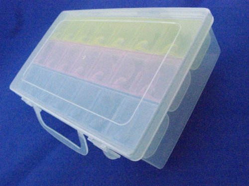 2pcs/lot,Electronic Components Storage Box, 21 lattice/blocks, Large-space,Component Parts Box,22.5135.4cm