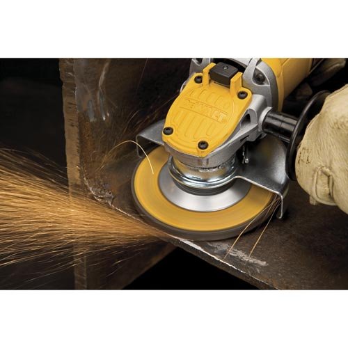 DEWALT Angle Grinder Tool, 4-1/2-Inch, Paddle Switch with No-Lock On (DWE4120N)