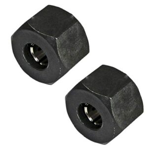 bosch pr20evs router (2 pack) replacement 1/4 inch collet chuck # 2610008122-2pk