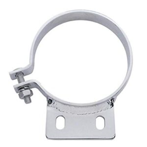 united pacific 21295 stainless steel exhaust clamp for peterbilt, 304 premium ss, strong & durable, steel construction – one unit – 6inch