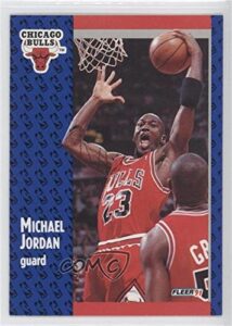 michael jordan (basketball card) 1991-92 fleer tony's pizza - [base] #s-33