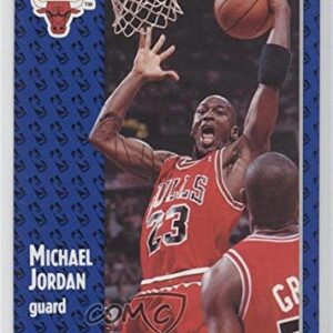 Michael Jordan (Basketball Card) 1991-92 Fleer Tony's Pizza - [Base] #S-33