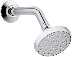 kohler k-72422-cp awaken b90 single-function 1.5 gpm showerhead, polished chrome