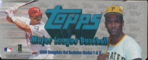 1998 topps baseball factory sealed box set complete 502 cards plus insersts