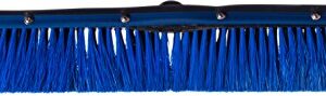 SPARTA Sweep Complete Floor Sweep with Squeegee for Catering, Buffets, Restaurants, Stainless Steel, 24 Inches, Blue, (Pack of 6)