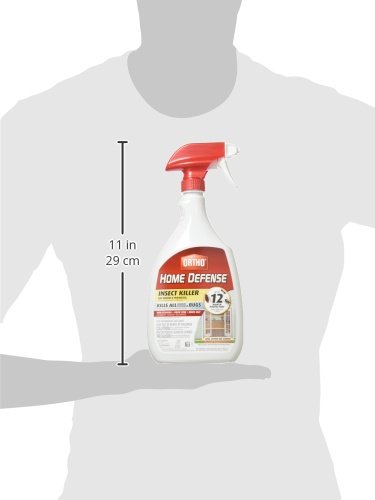 Ortho 0196410 Home Defense MAX Insect Killer Spray for Indoor and Home Perimeter, 24-Ounce (Ant, Roach, Spider, Stinkbug & Centipede Killer)(2Pack)