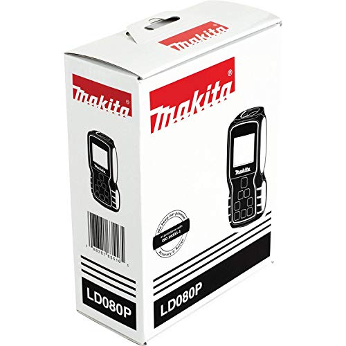 Makita LD080P Laser Distance Measure, 262'