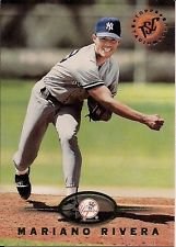 1995 topps stadium club #592 mariano rivera new york yankees rookie card shipped in an acrylic case