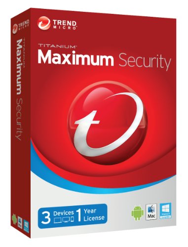 Trend Micro Titanium Maximum 2014 3 Devices [Old Version]